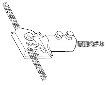 Cable Connectors - Dominion Lightning Rod