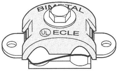 Bonding Connectors - Dominion Lightning Rod